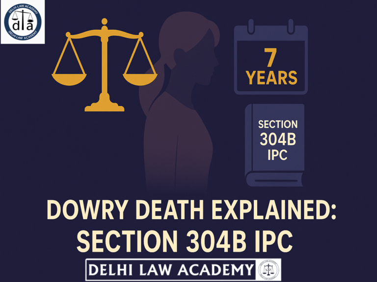 Dowry Death Section 304B IPC Explained - Delhi Law Academy